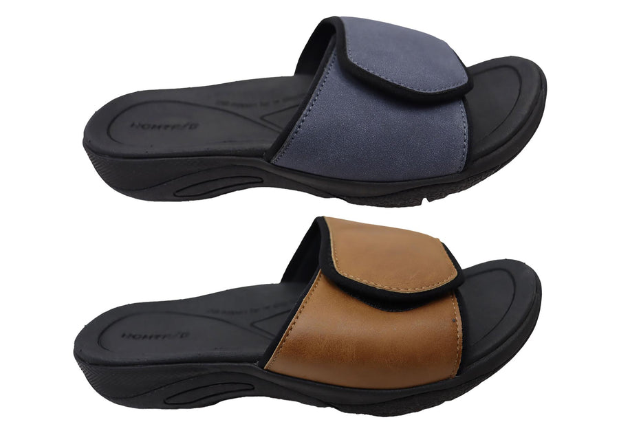 Homyped Ucray Slide Mens Extra Extra Wide Slides – Brand House Direct