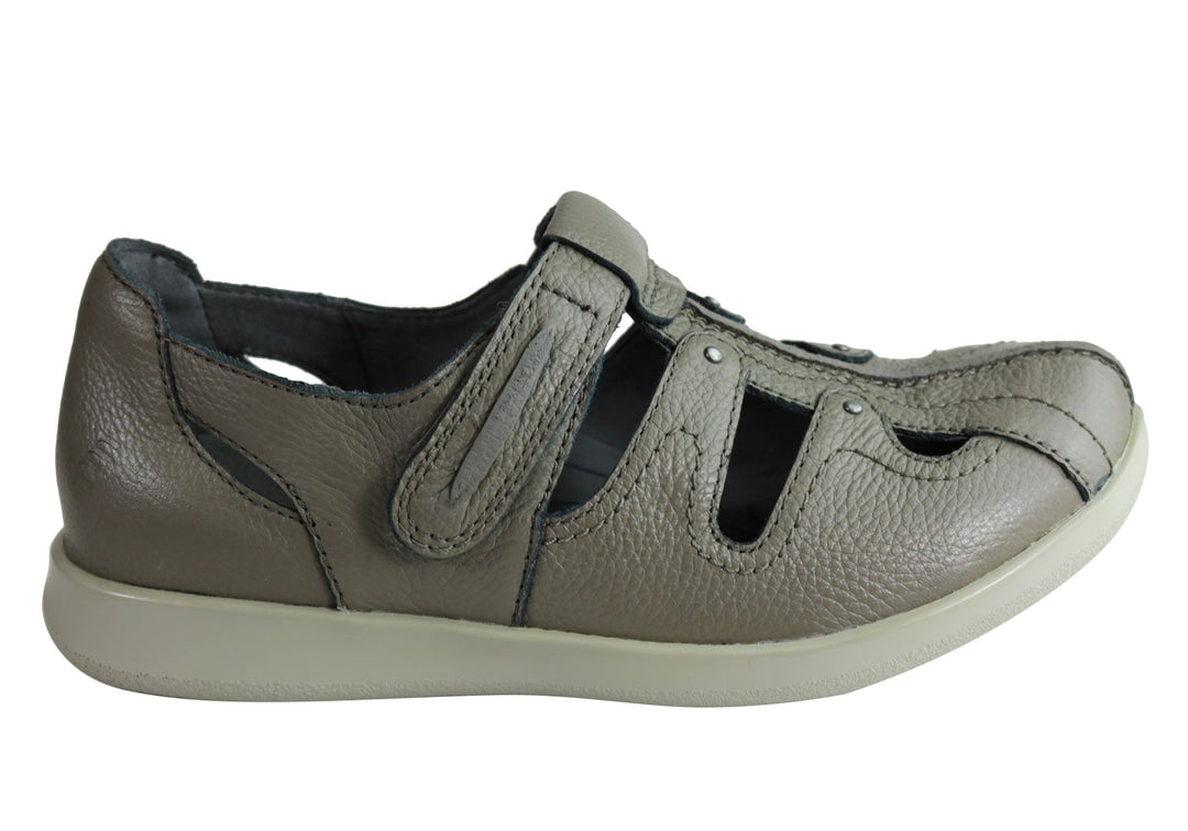 Homyped Jamima Womens Supportive Comfortable Leather Shoes – Brand ...