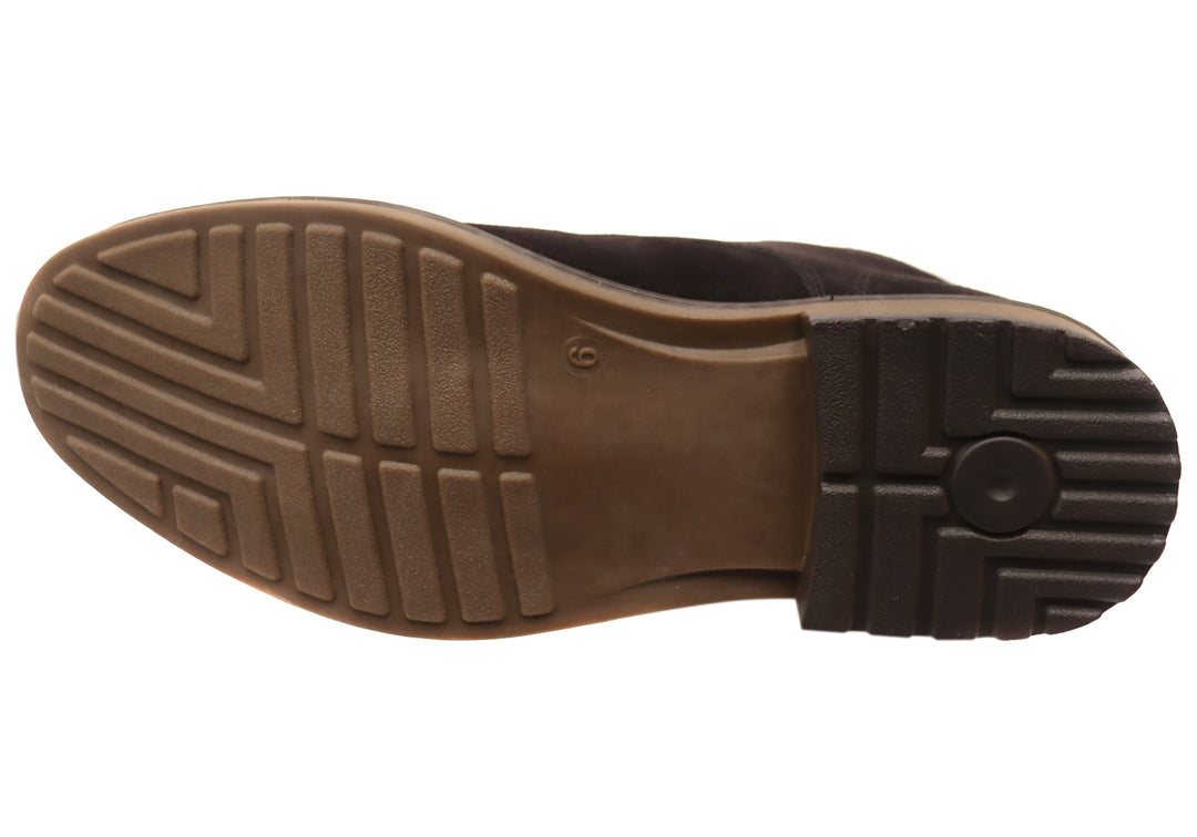 Natural Comfort Boris Mens Leather Suede Boots – Brand House Direct