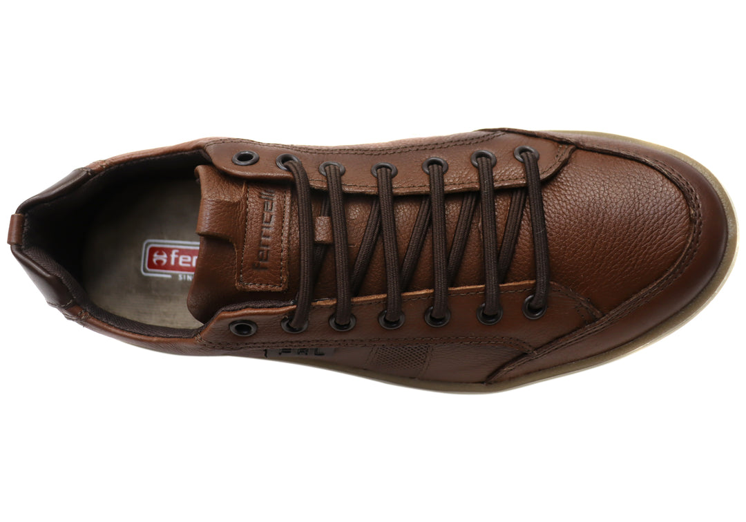 Ferricelli Richard Mens Leather Casual Shoes – Brand House Direct