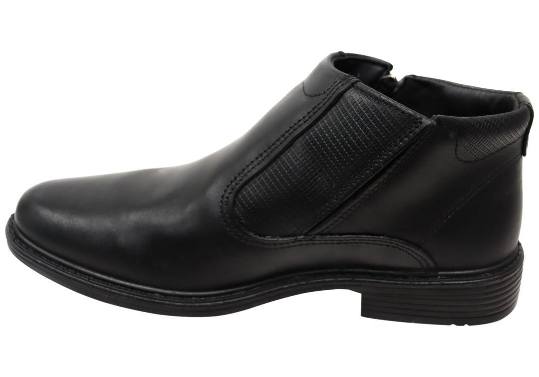 Pegada Xavier Mens Comfortable Leather Boots – Brand House Direct