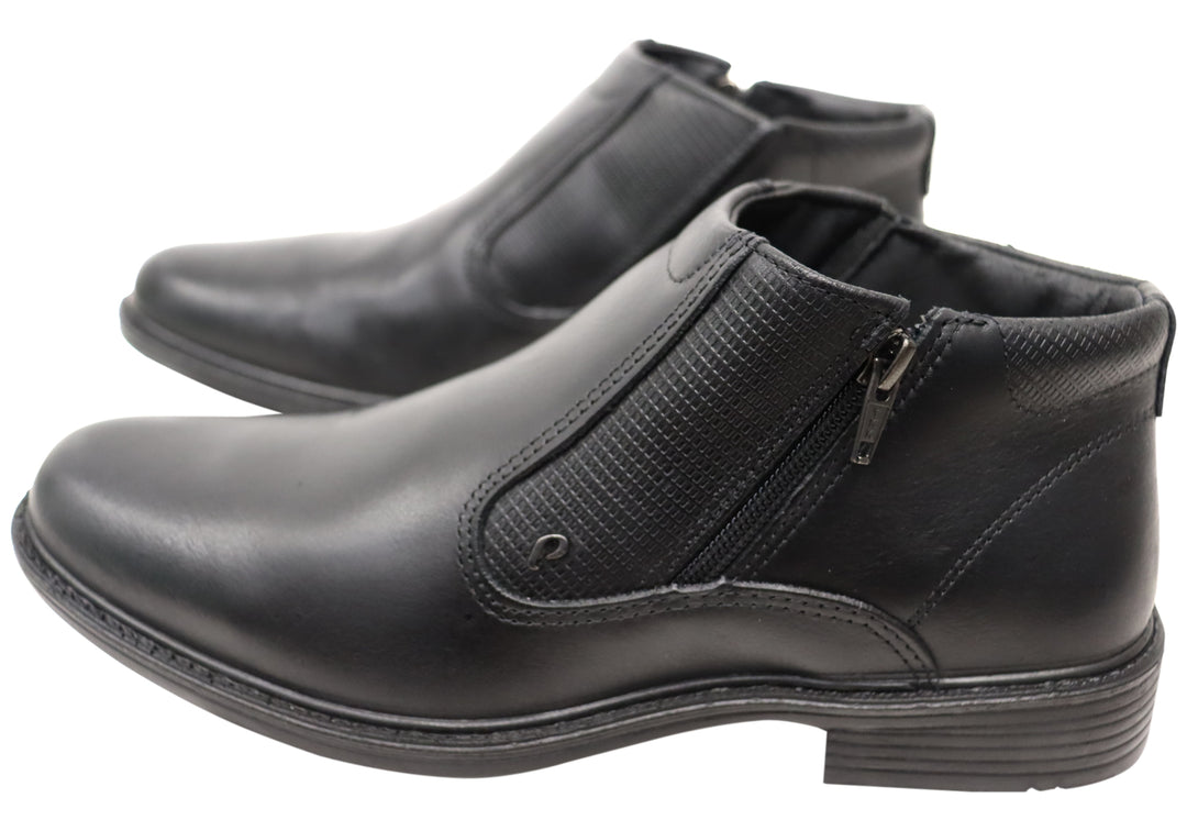 Pegada Xavier Mens Comfortable Leather Boots – Brand House Direct