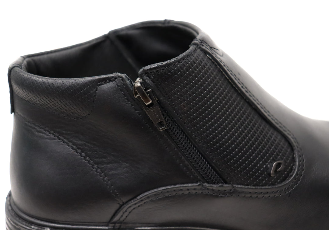 Pegada Xavier Mens Comfortable Leather Boots – Brand House Direct