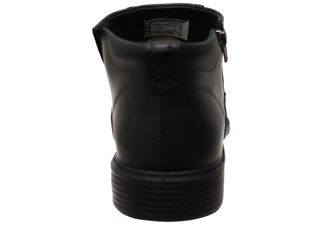 Pegada Xavier Mens Comfortable Leather Boots – Brand House Direct