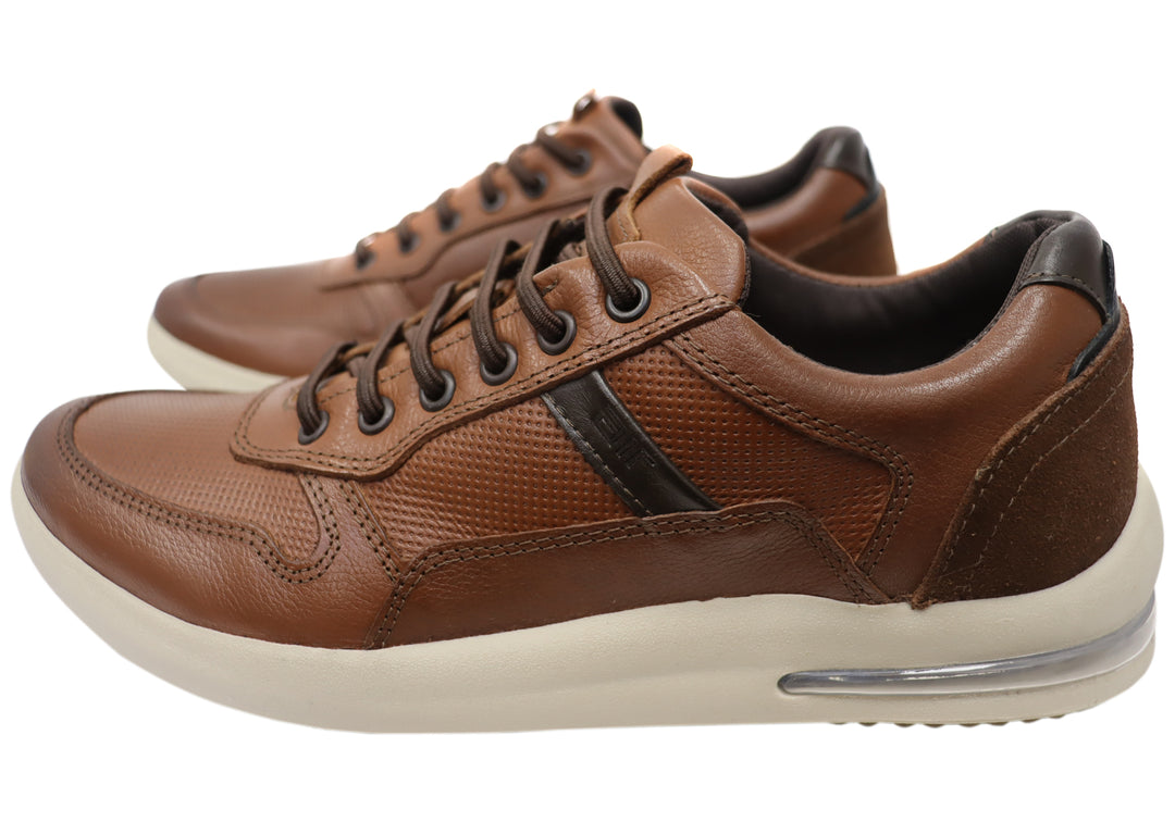 Ferricelli Norman Mens Leather Casual Shoes – Brand House Direct