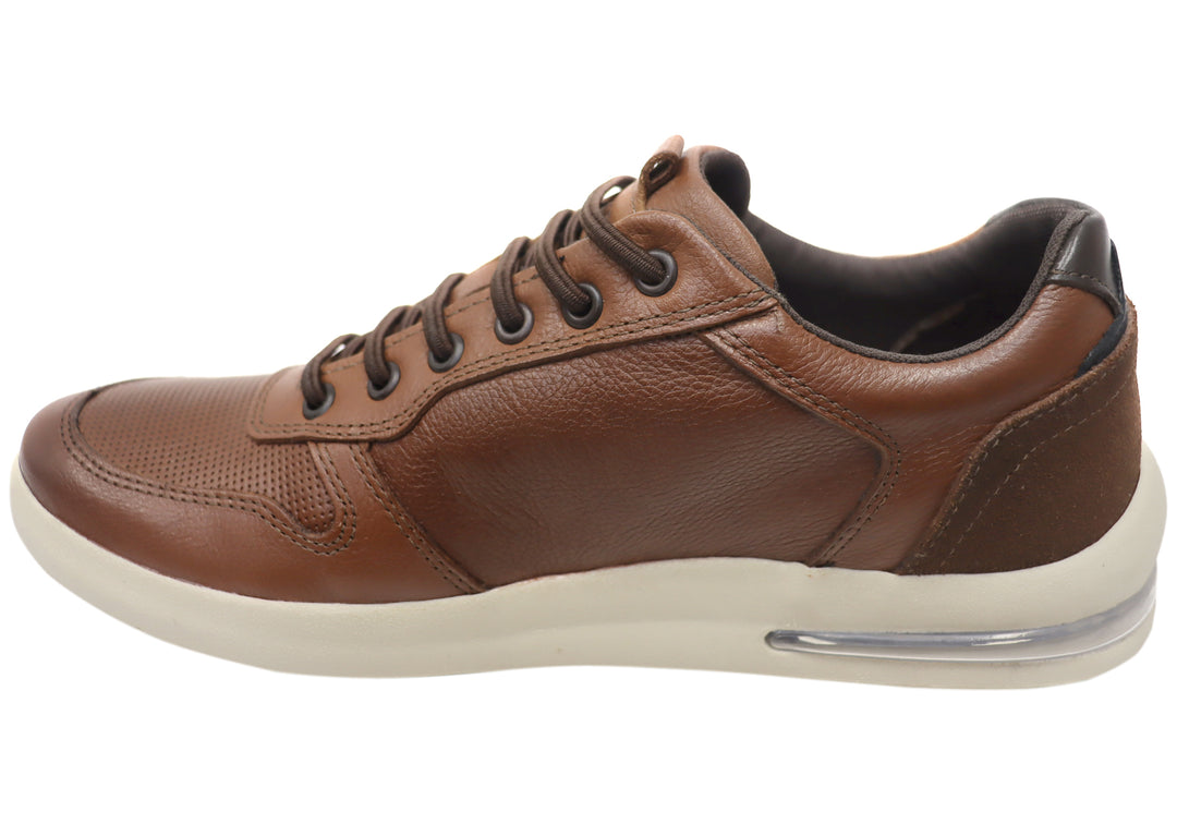 Ferricelli Norman Mens Leather Casual Shoes – Brand House Direct