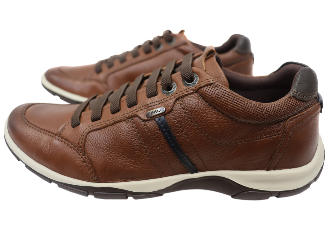Ferricelli Bosco Mens Leather Casual Shoes – Brand House Direct