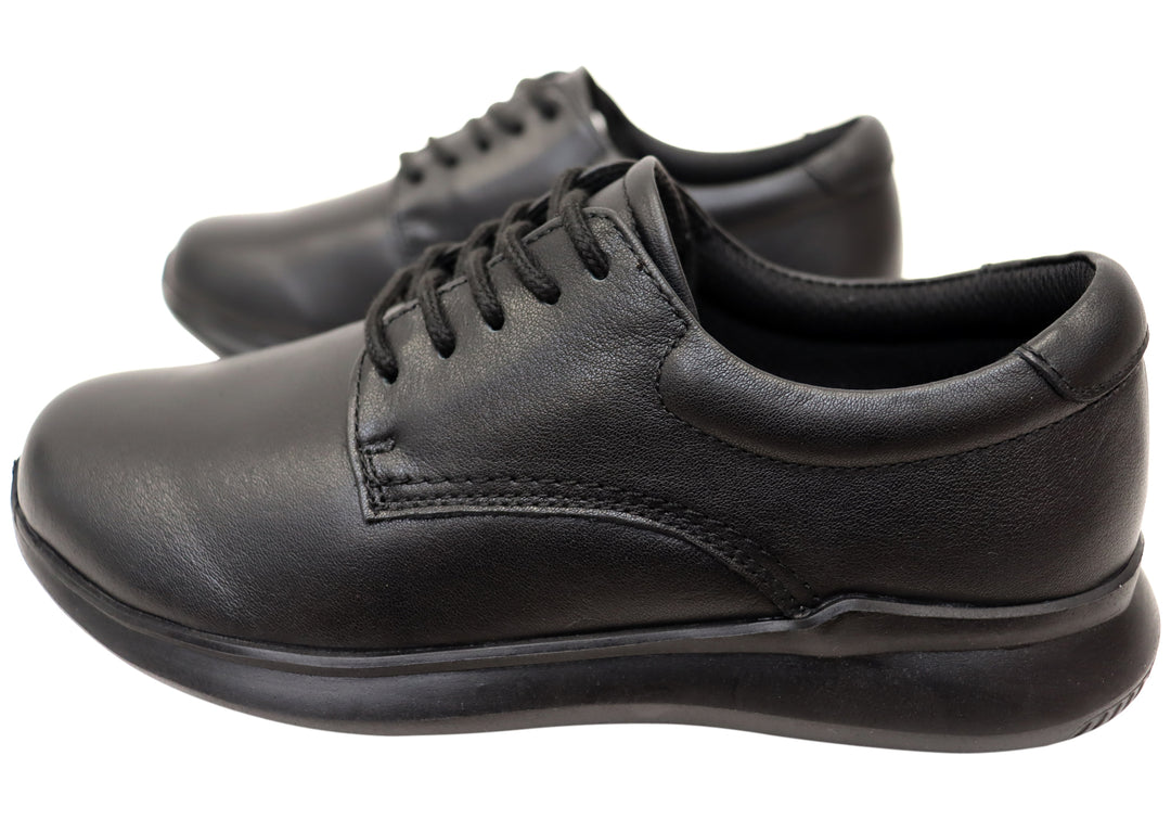 Propet Womens Vera Leather Wide Fit Shoes – Brand House Direct