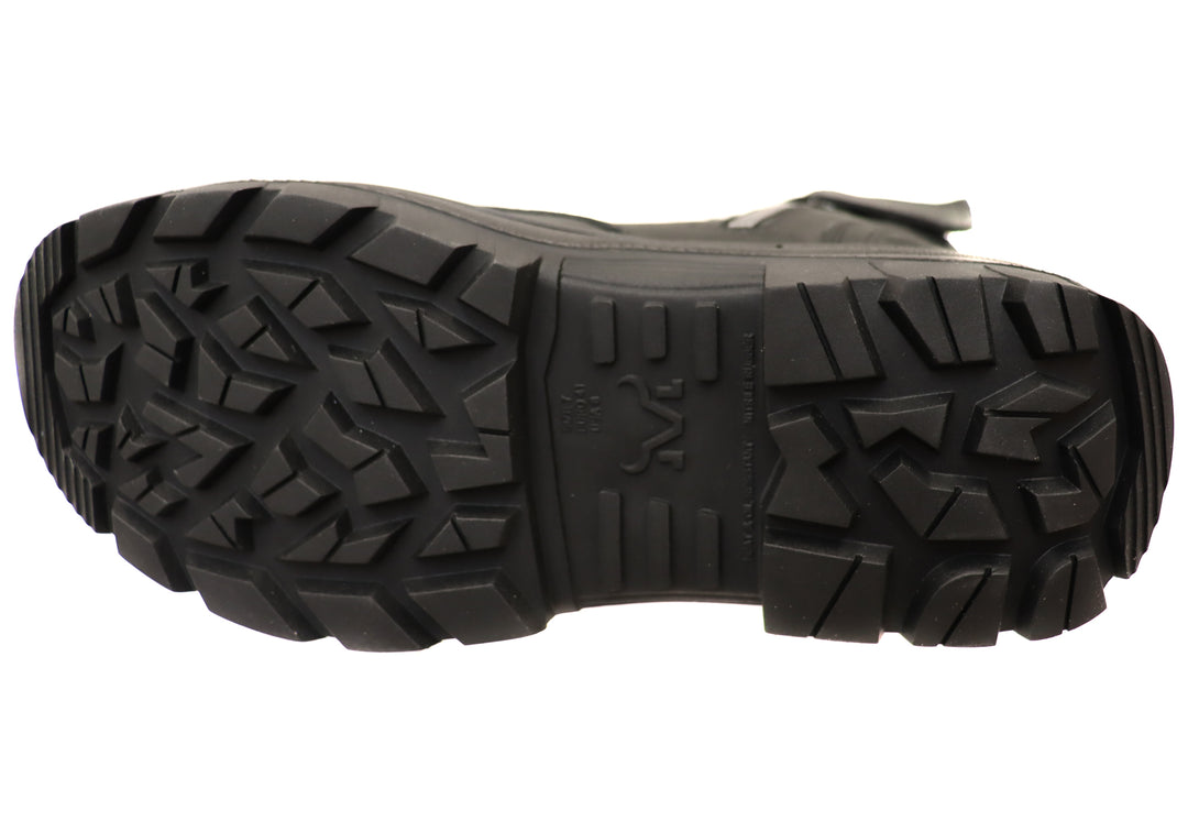 Munka Taurus Mens Lace Up Comfortable Leather Steel Cap Boots – Brand ...