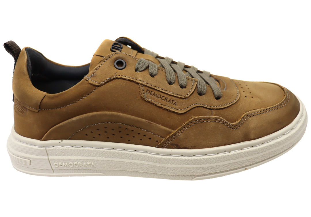 Democrata Bail Mens Leather Casual Shoes – Brand House Direct