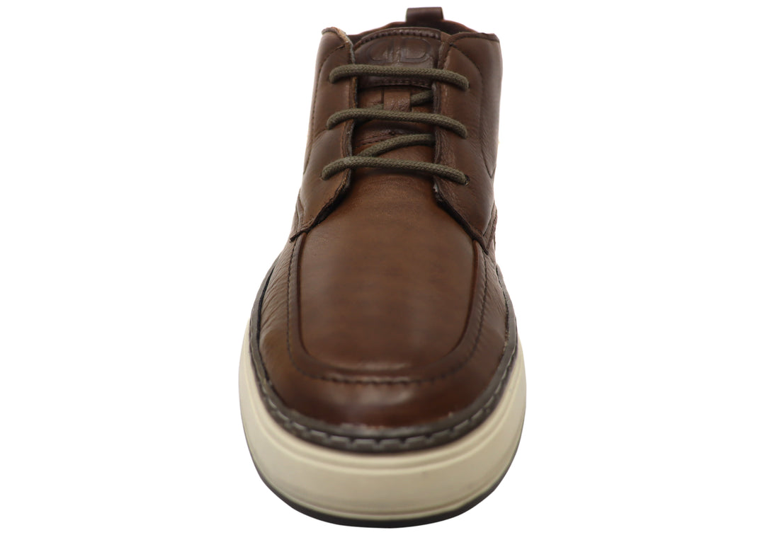 Democrata Zenith Mens Leather Lace Up Boots – Brand House Direct