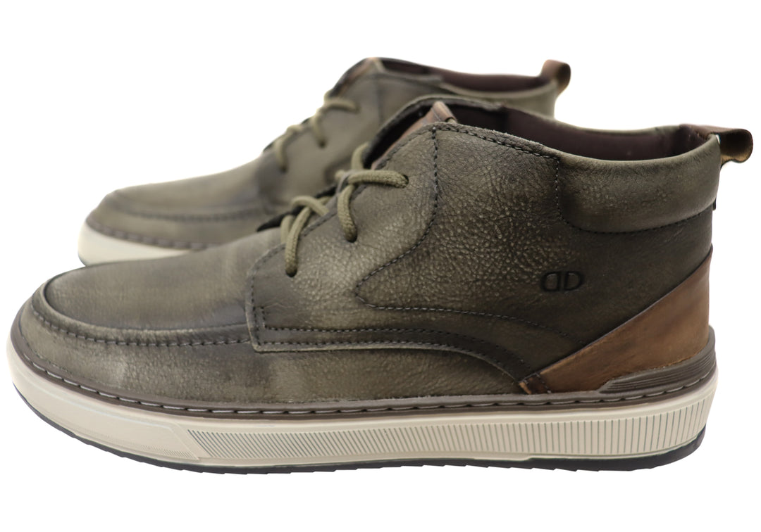 Democrata Zenith Mens Leather Lace Up Boots – Brand House Direct