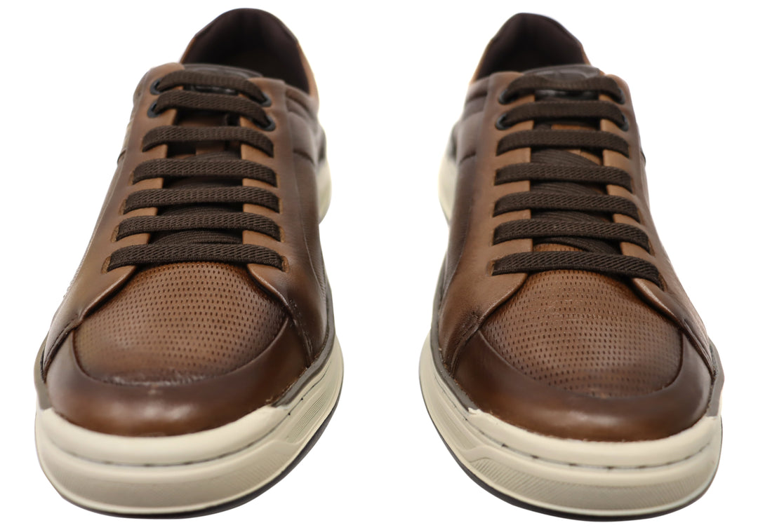 Democrata Wolfe Mens Leather Casual Shoes – Brand House Direct