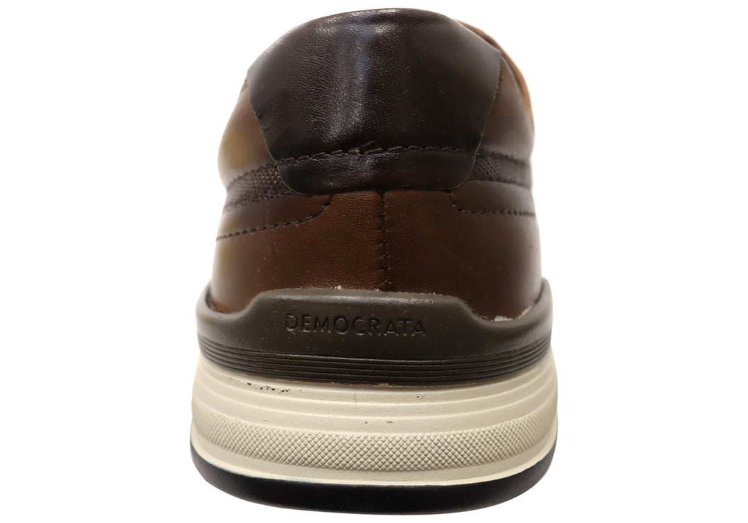 Democrata Wolfe Mens Leather Casual Shoes – Brand House Direct
