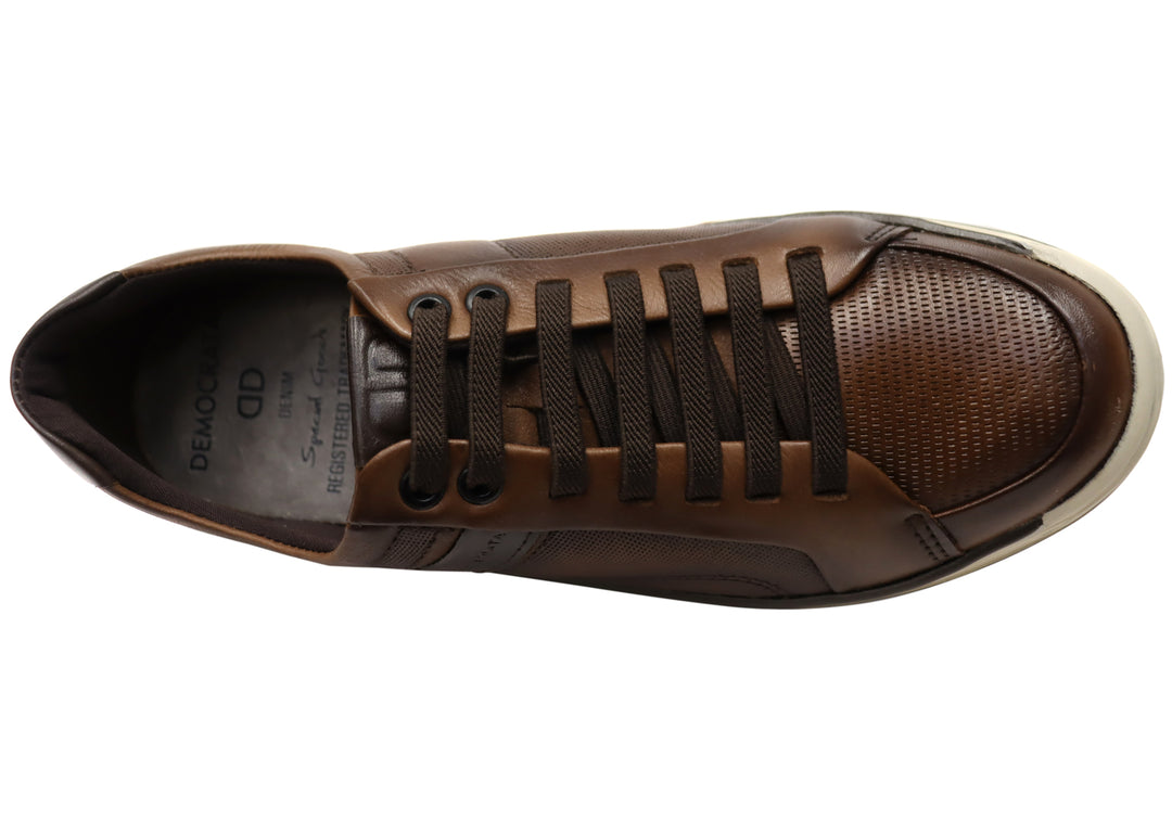 Democrata Wolfe Mens Leather Casual Shoes – Brand House Direct