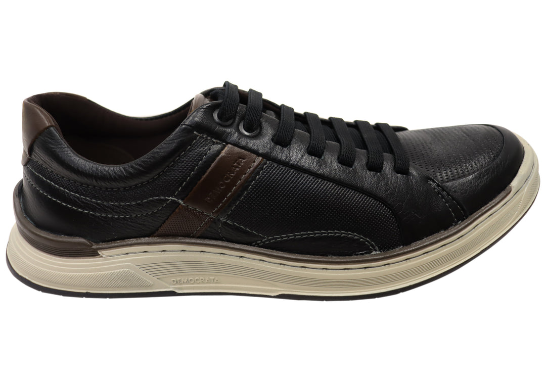 Democrata Wolfe Mens Leather Casual Shoes – Brand House Direct