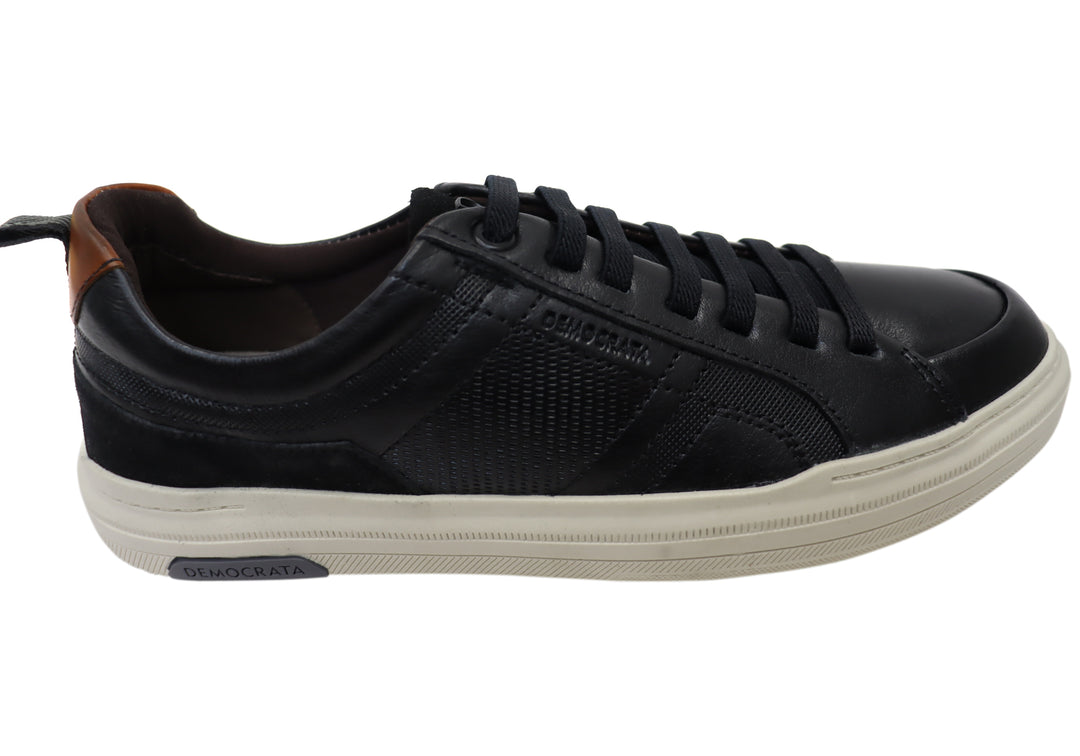 Democrata Winton Mens Leather Casual Shoes – Brand House Direct