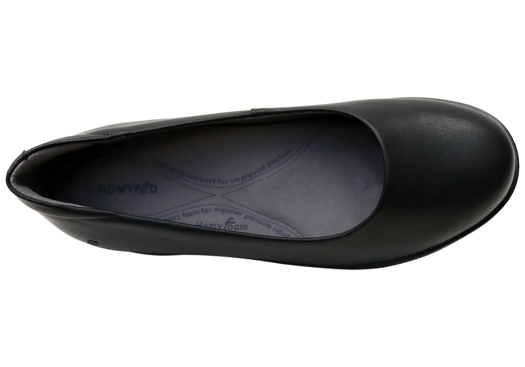 Homyped Scope Ballet Womens Leather Shoes – Brand House Direct