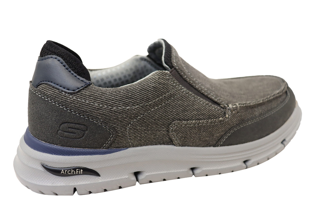 Skechers Mens Arch Fit Vortell Rothler Shoes – Brand House Direct