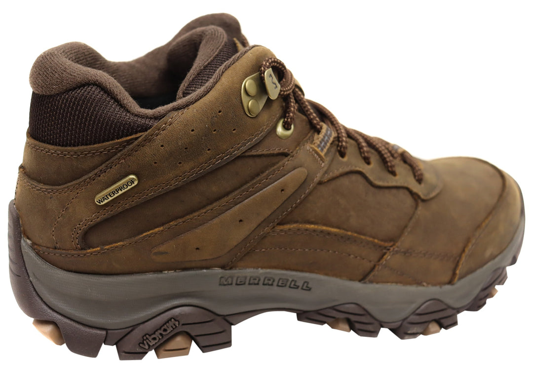 Merrell Mens Moab Adventure 3 Mid Hiking Boots – Brand House Direct