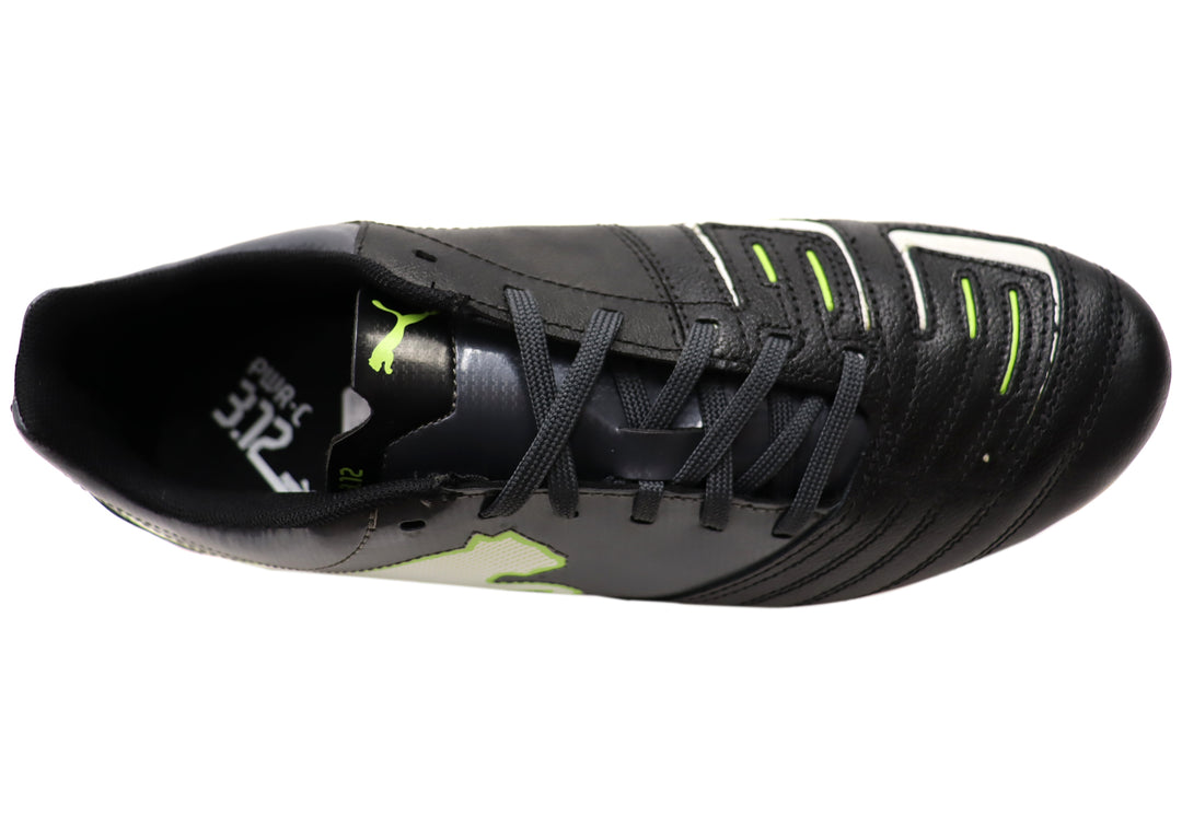 Puma Mens Powercat 3.12 IT Leather Lace Up Shoes – Brand House Direct