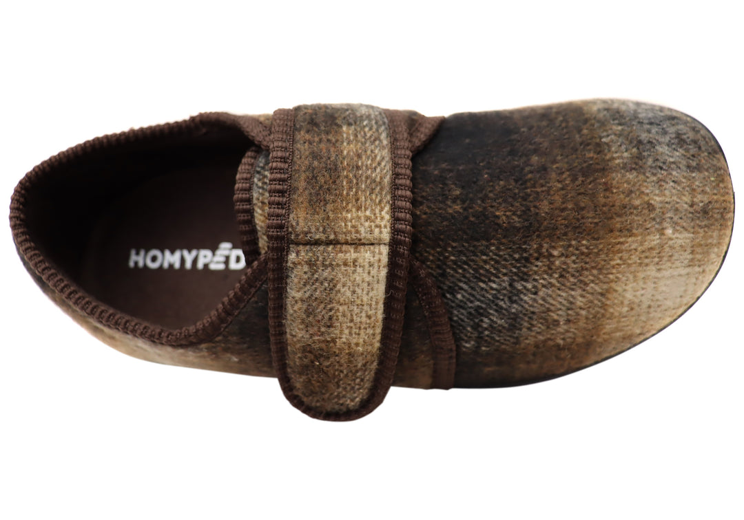 Homyped Mens Ando Extra Extra Wide Slippers – Brand House Direct