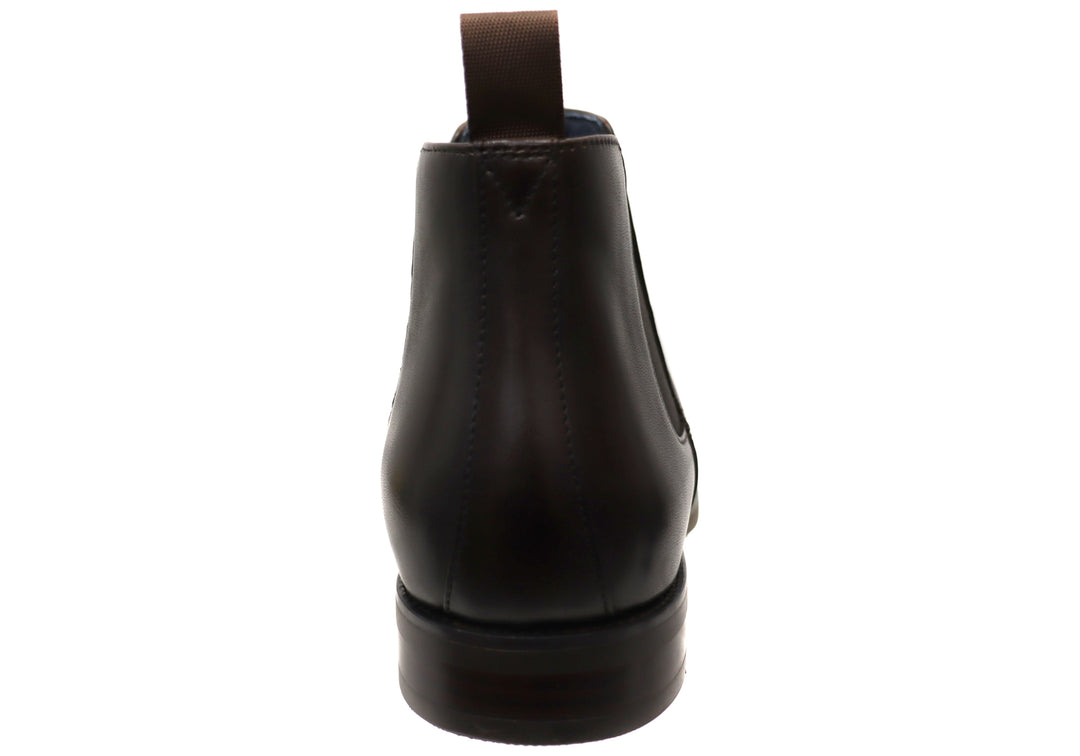 Florsheim Mens EEE Triple Wide Leather Ceduna Plain Toe Chelsea Boots ...