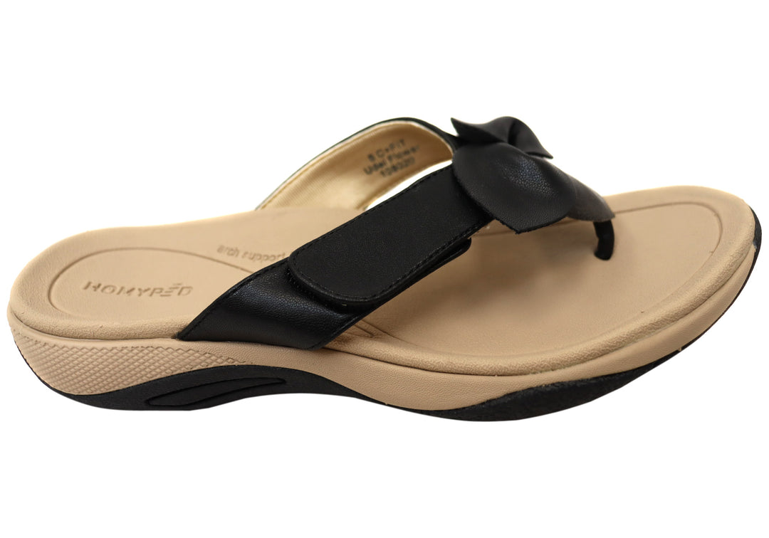 Homyped Udel Flower Womens Thongs Sandals – Brand House Direct