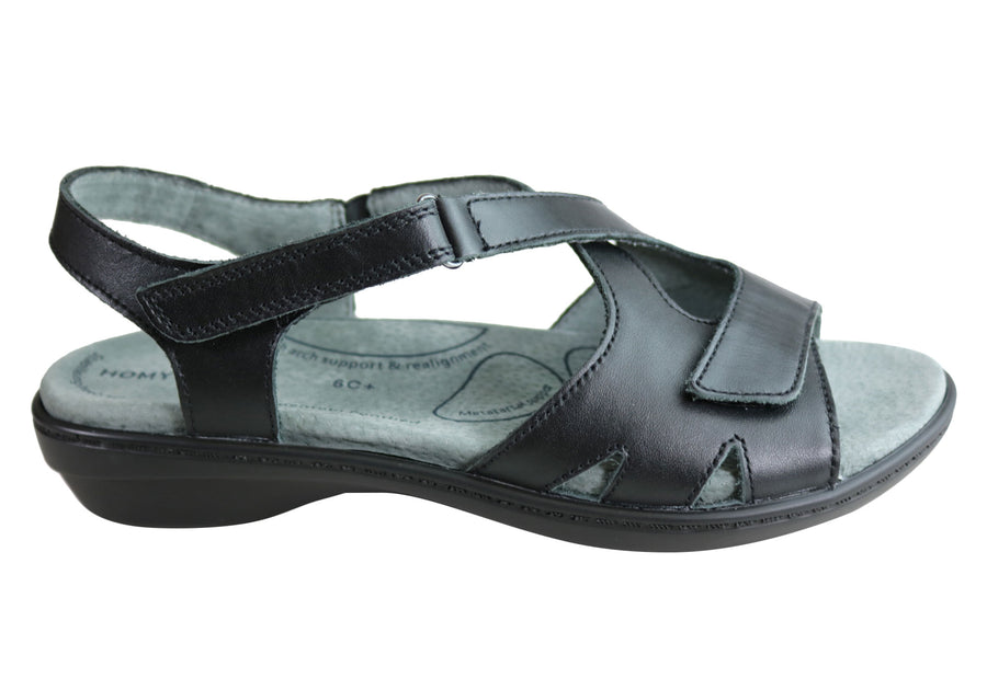 Homyped Analise Womens Supportive Comfort Orthotic Friendly Sandals ...