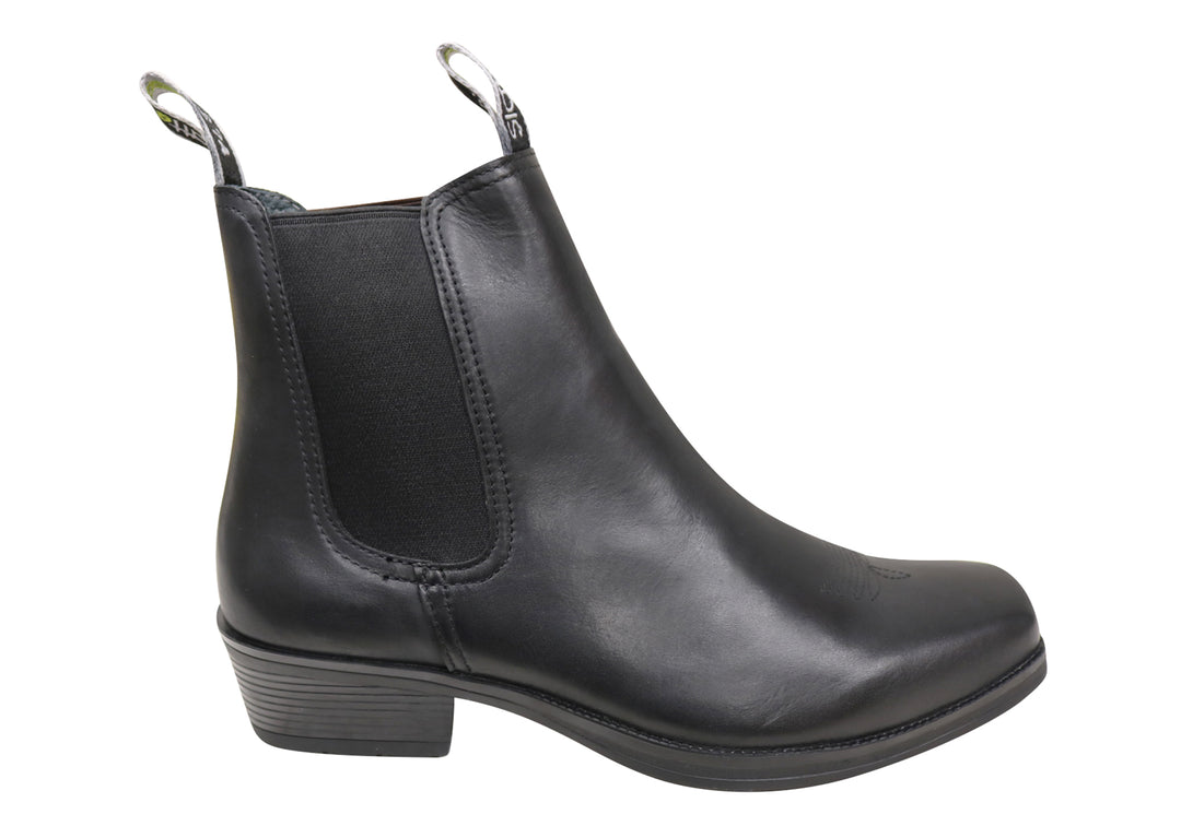 Slatters Ranch Mens Comfortable Leather Dress Boots – Brand House Direct