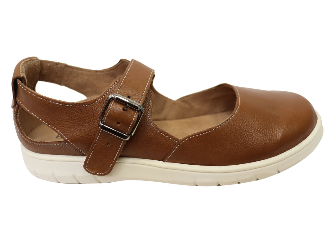 Balatore Paige Womens Mary Jane Leather Shoes – Brand House Direct