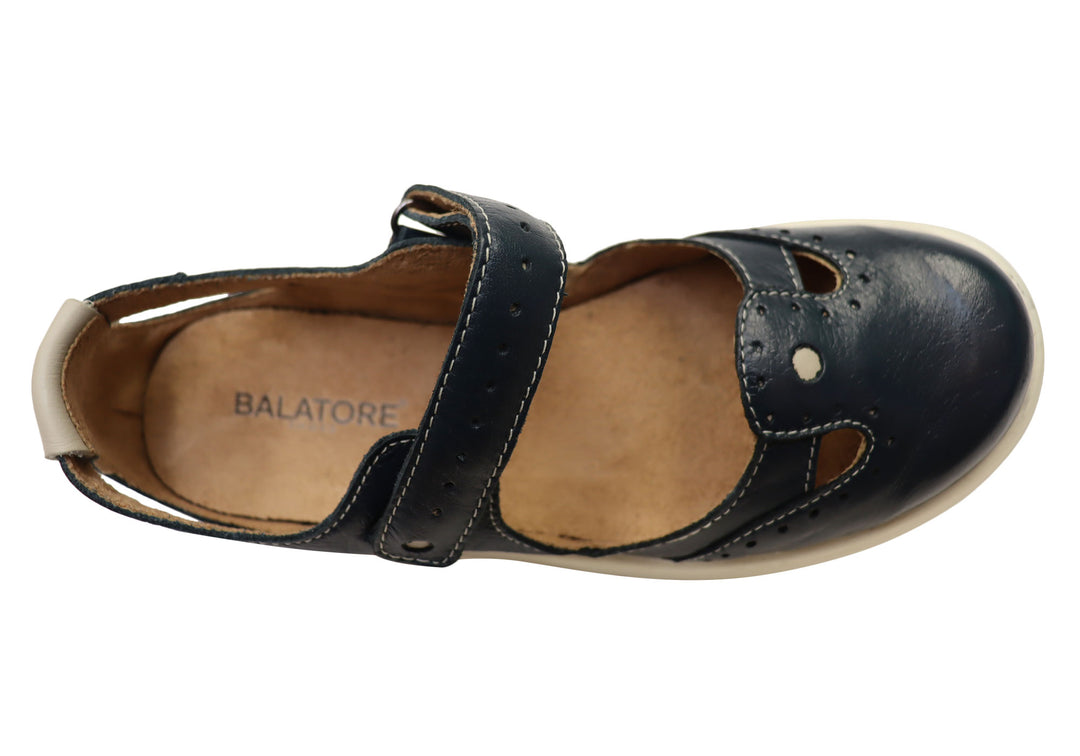 Balatore Mimosa Womens Mary Jane Leather Shoes – Brand House Direct