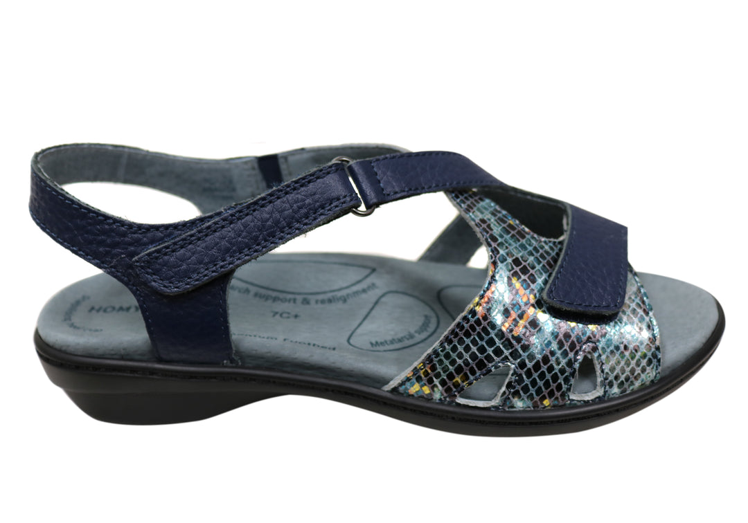 Homyped Analise Womens Supportive Comfort Orthotic Friendly Sandals ...