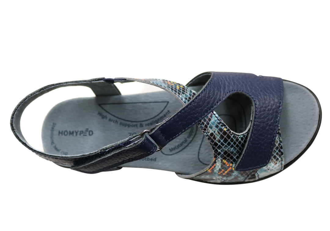 Homyped Analise Womens Supportive Comfort Orthotic Friendly Sandals ...