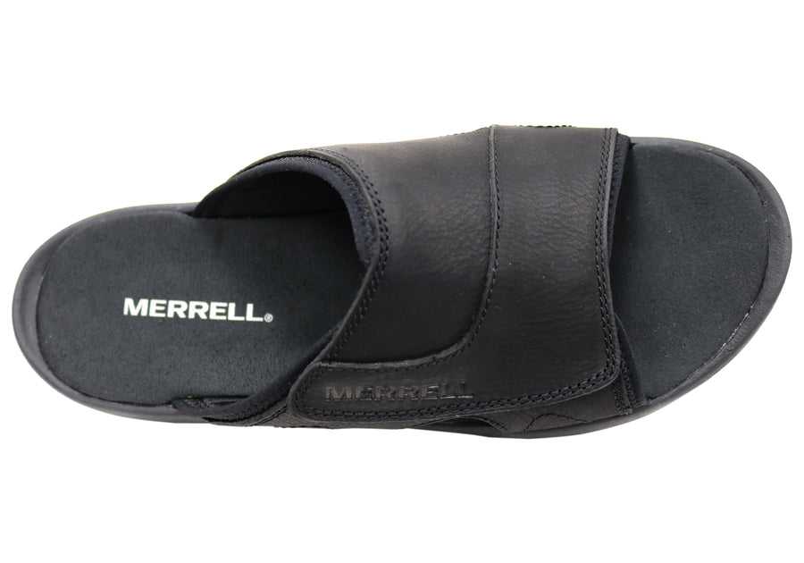 Merrell Mens Sandspur 2 Slide Leather Sandals – Brand House Direct
