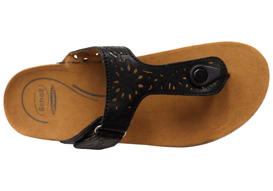 Scholl Orthaheel Amaya Womens Supportive Thongs – Brand House Direct