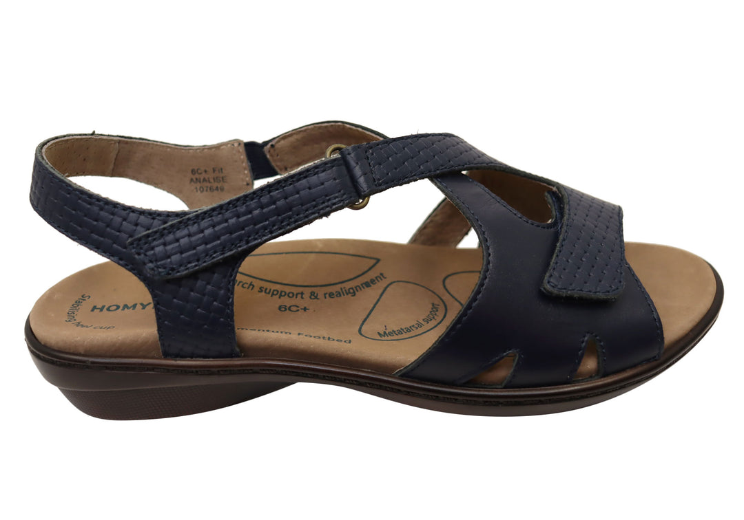 Homyped Analise Womens Supportive Comfort Orthotic Friendly Sandals ...