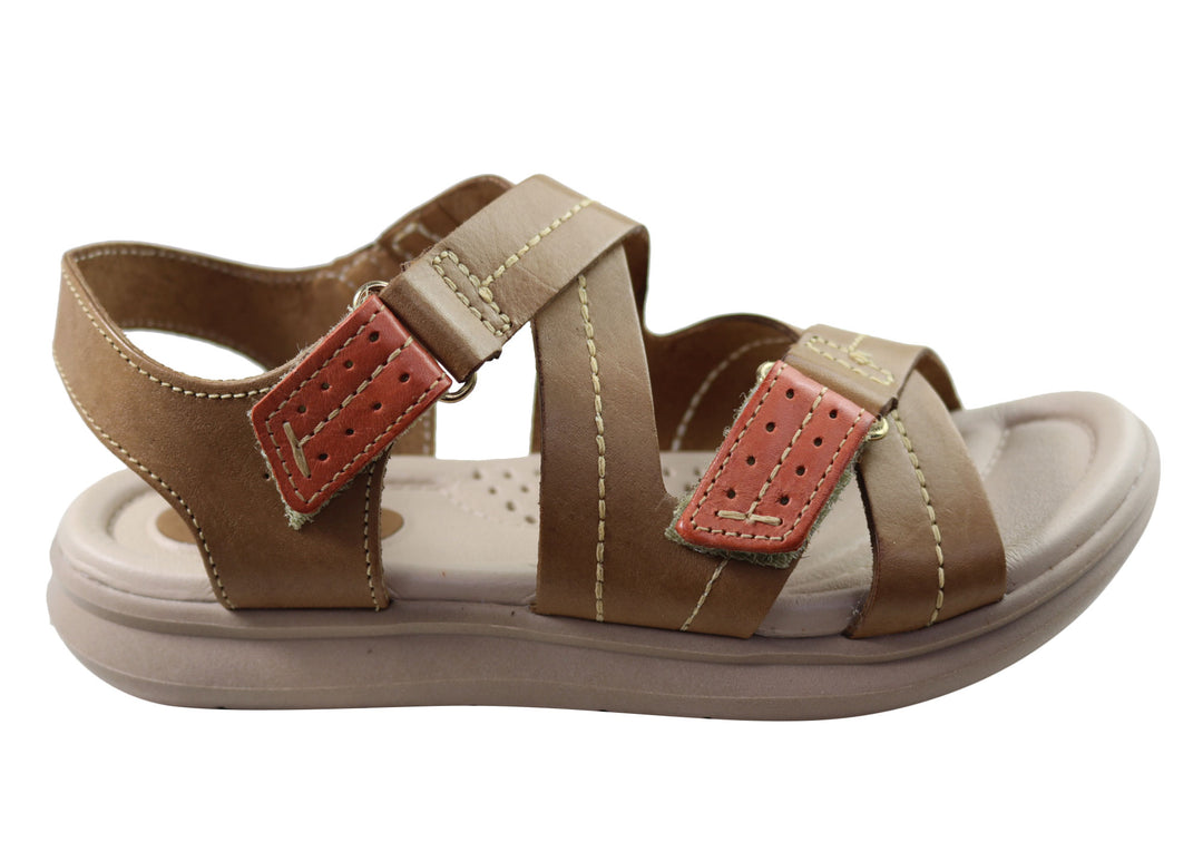 Pegada Sien Womens Comfortable Leather Sandals – Brand House Direct