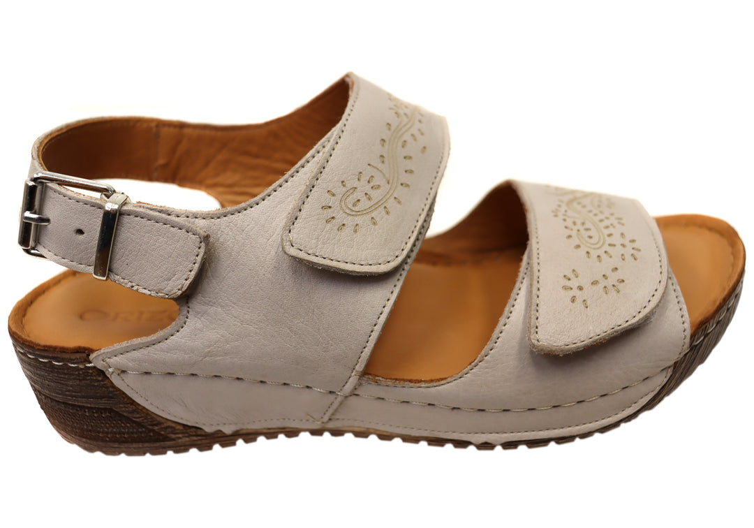 Orizonte Myorka Womens Leather Sandals – Brand House Direct