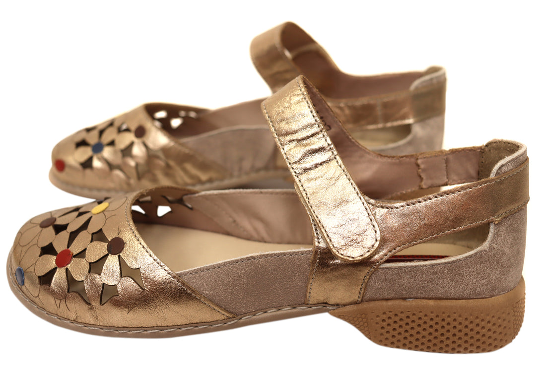 J Gean Tulip Womens Leather Mary Jane Shoes – Brand House Direct