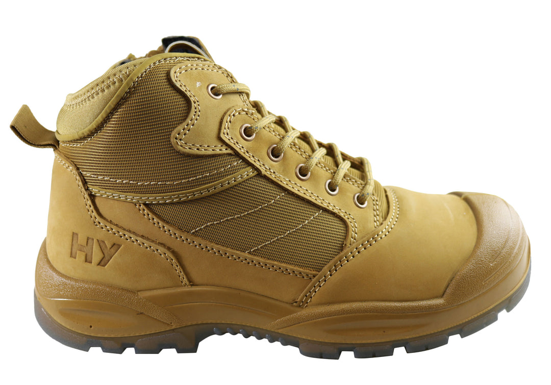 Hard Yakka Mens Nite Vision Steel Toe Cap Safety Boots – Brand House Direct