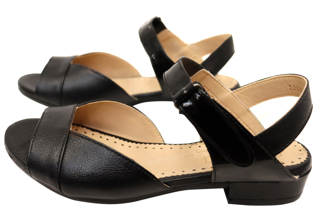 Opananken Jazebel Womens Brazilian Leather Sandals – Brand House Direct