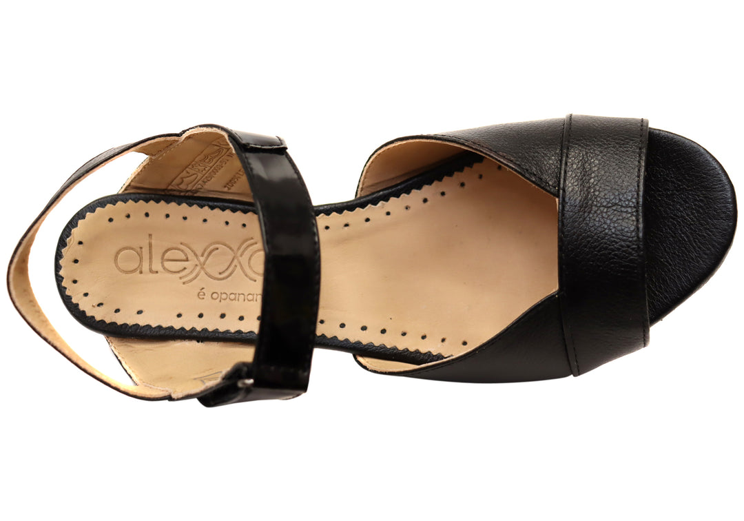 Opananken Jazebel Womens Brazilian Leather Sandals – Brand House Direct